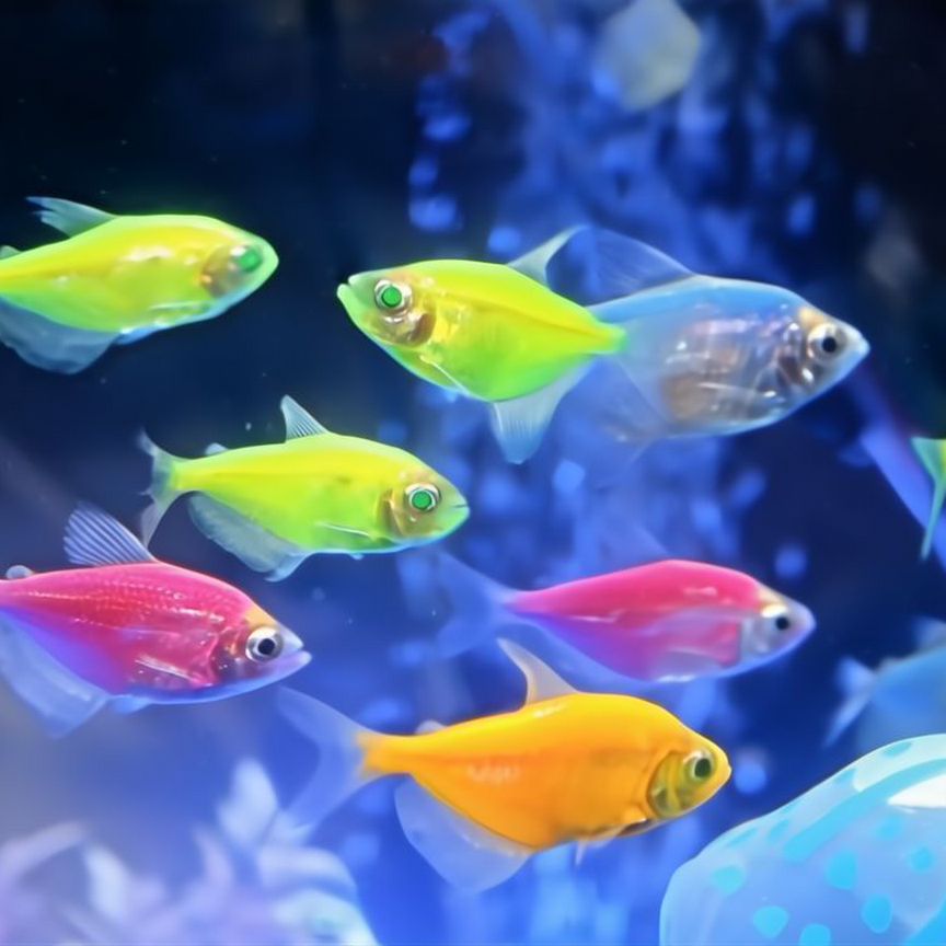 Рыбки тернеции 5 шт