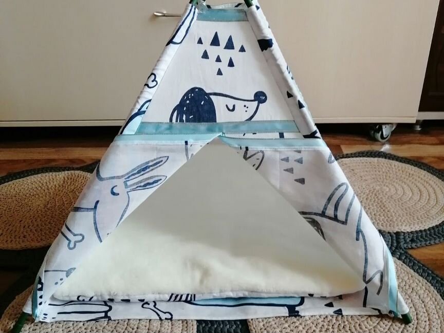 Лежанка домик для собаки, кошки