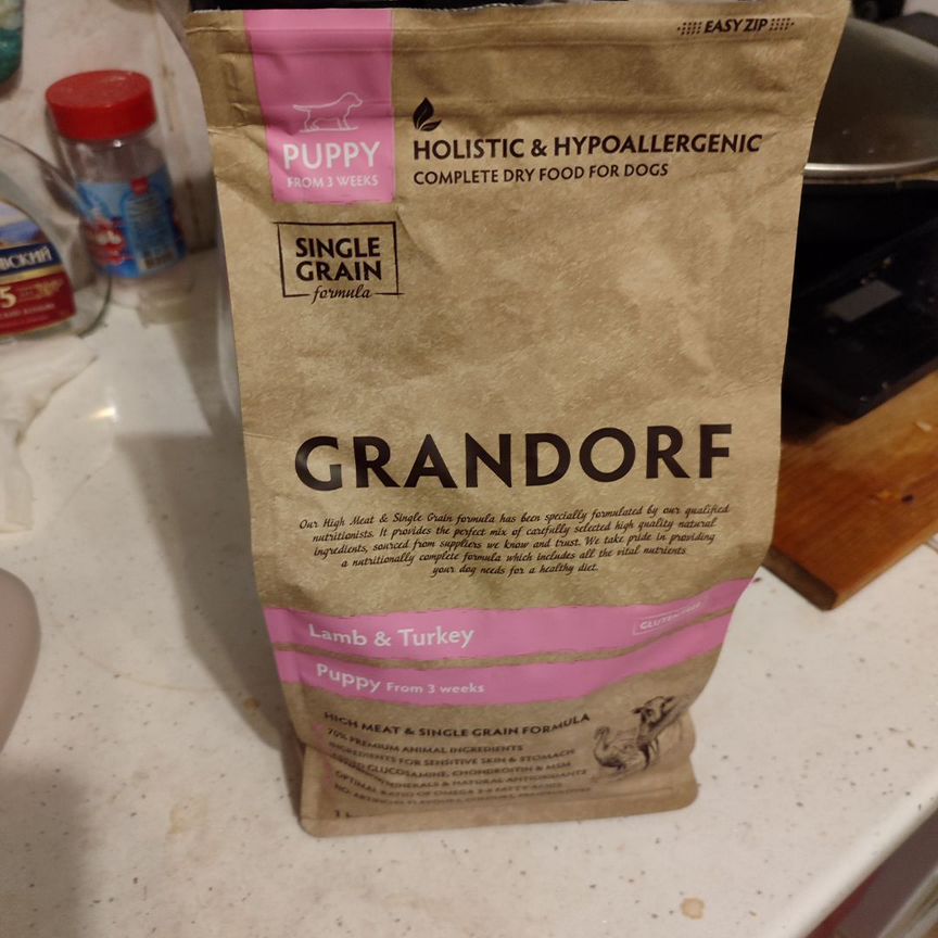 Корм для щенков Grandorf