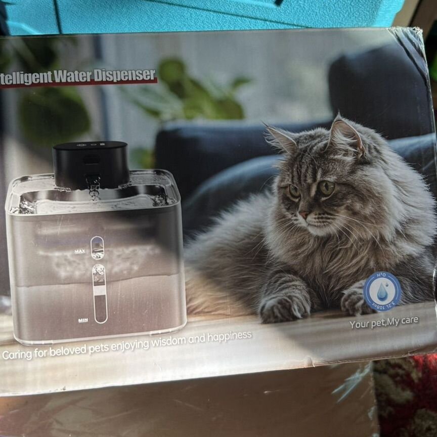 Поилка для кошек автоматическа