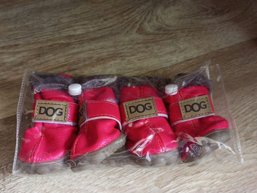 Сапожки для собак