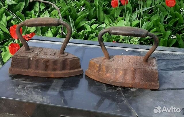 Утюг чугунный СССР купить в Саратове | Хобби и отдых | Авито