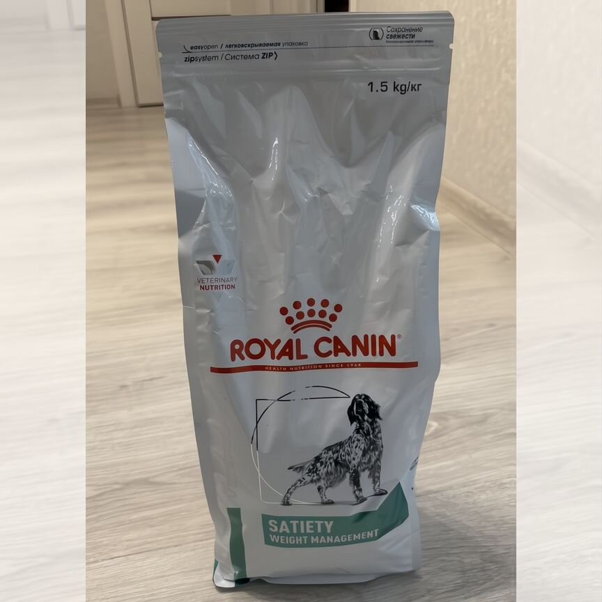 Корм для собак royal canin satiety