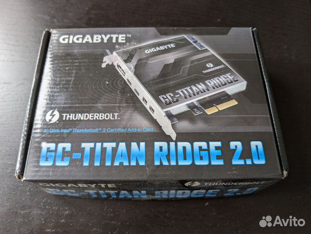 Titan ridge 2.0 thunderbolt карта расширения купить в Москве ...