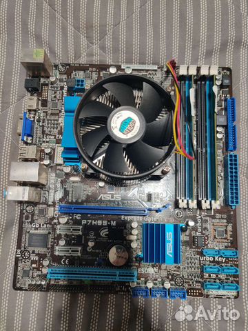 Материнская плата asus P7H55-M купить в Санкт-Петербурге | Электроника ...