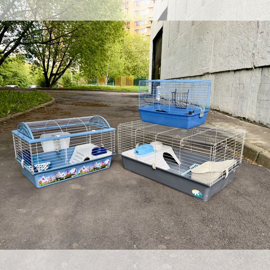 Клетка для морской свинки кролика ежа грызунов