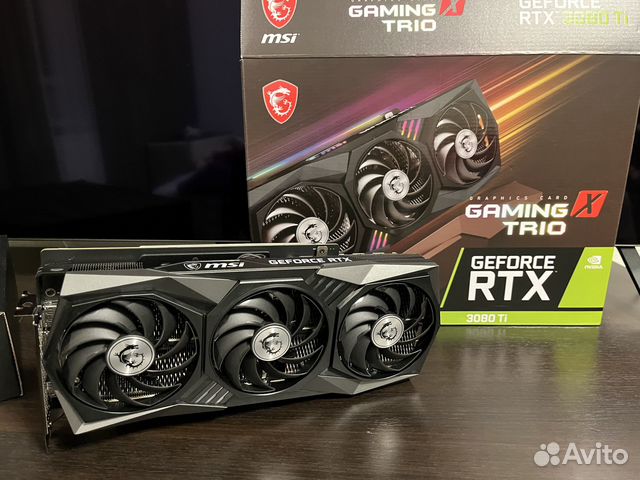Видеокарта MSI GeForce RTX 3080 Ti gaming X trio купить в Москве ...