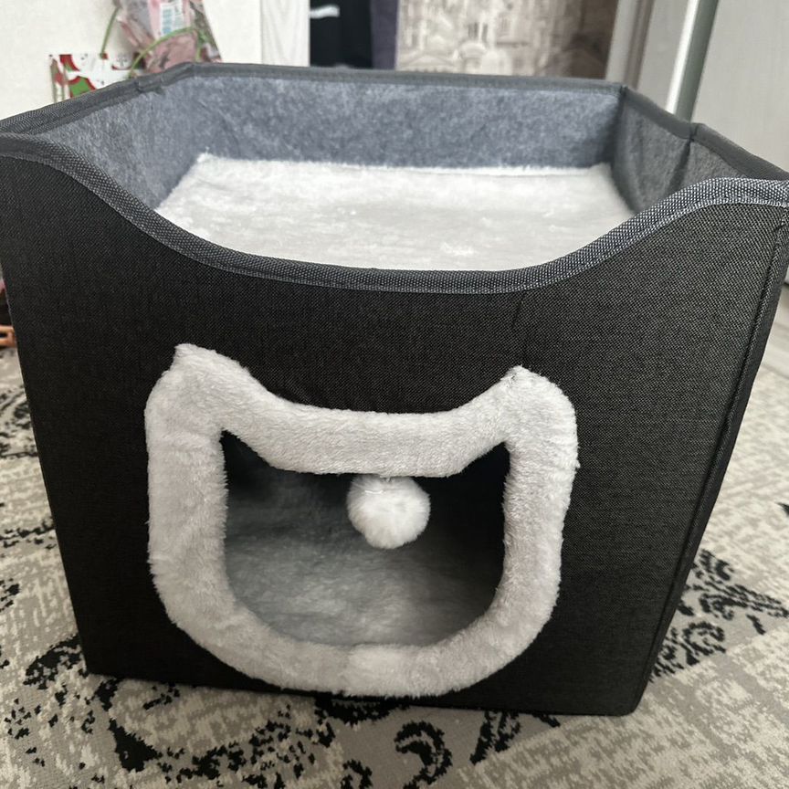 Домик для кошки с когтеточкой