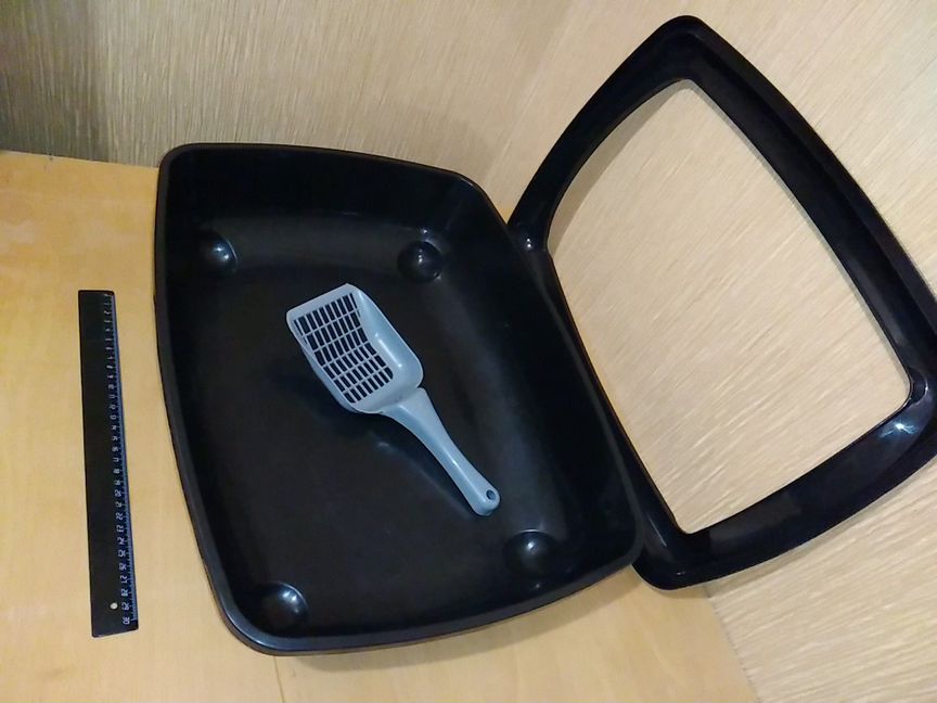 Б/У 50*38*13 см. Лоток (туалет) для кошки (кота)