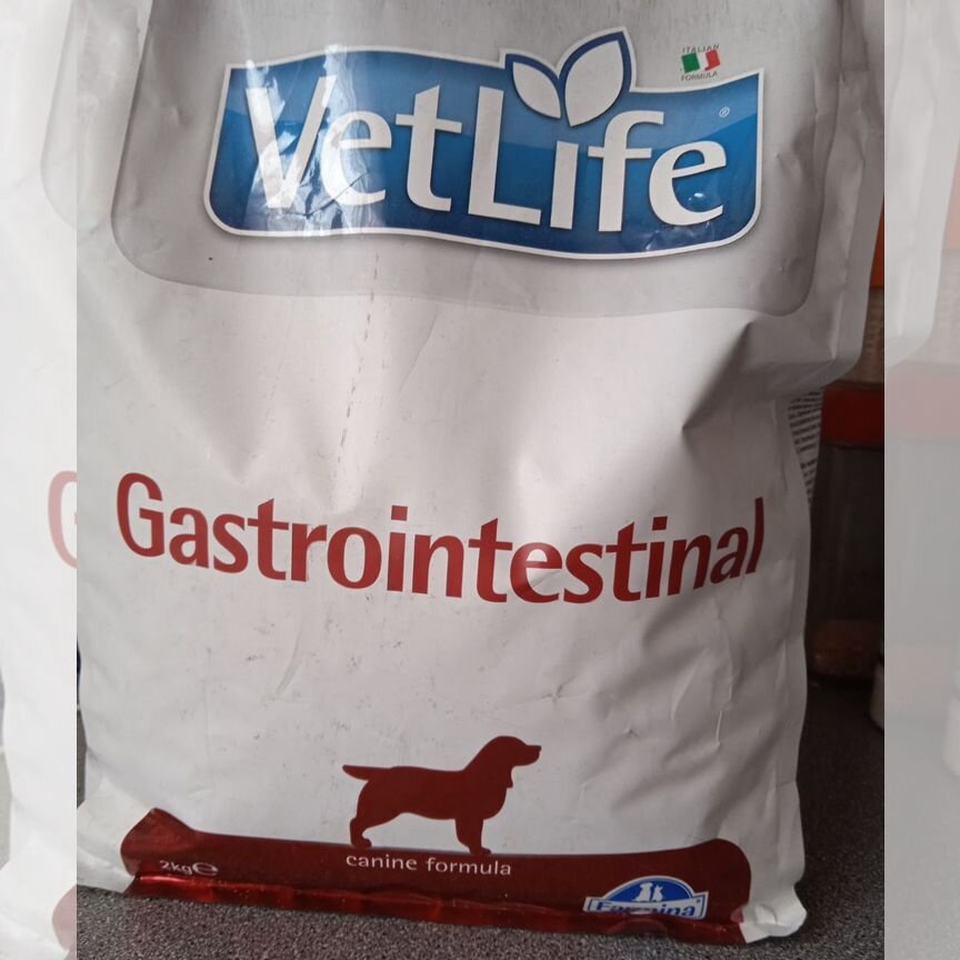 Корм для собак vetlife gastrointestinal