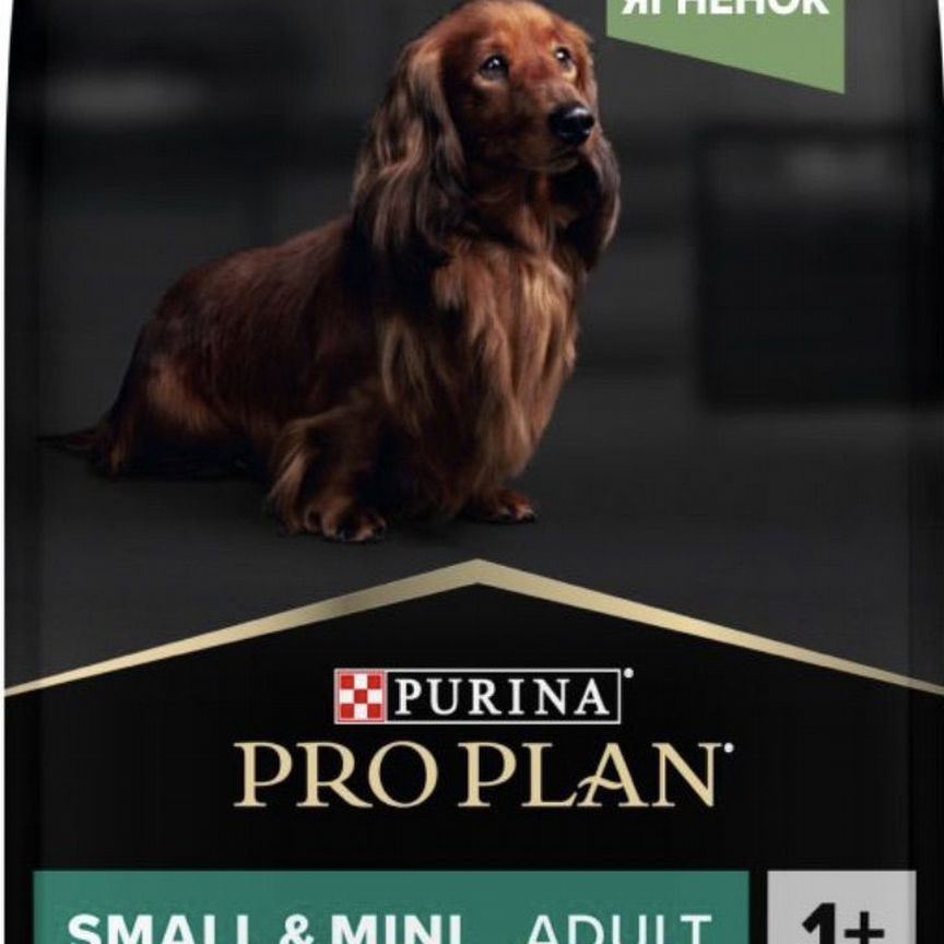 Сухой корм для собак purina pro plan small & mini