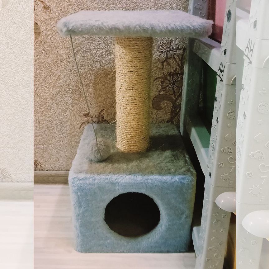 Когтеточка с домиком