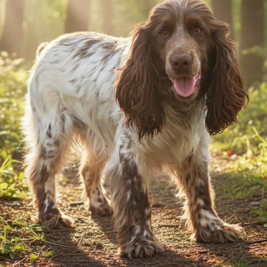Русский охотничий спаниель, вязка
