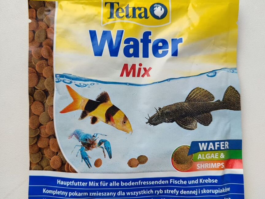 Корм для донных рыб и ракообразных