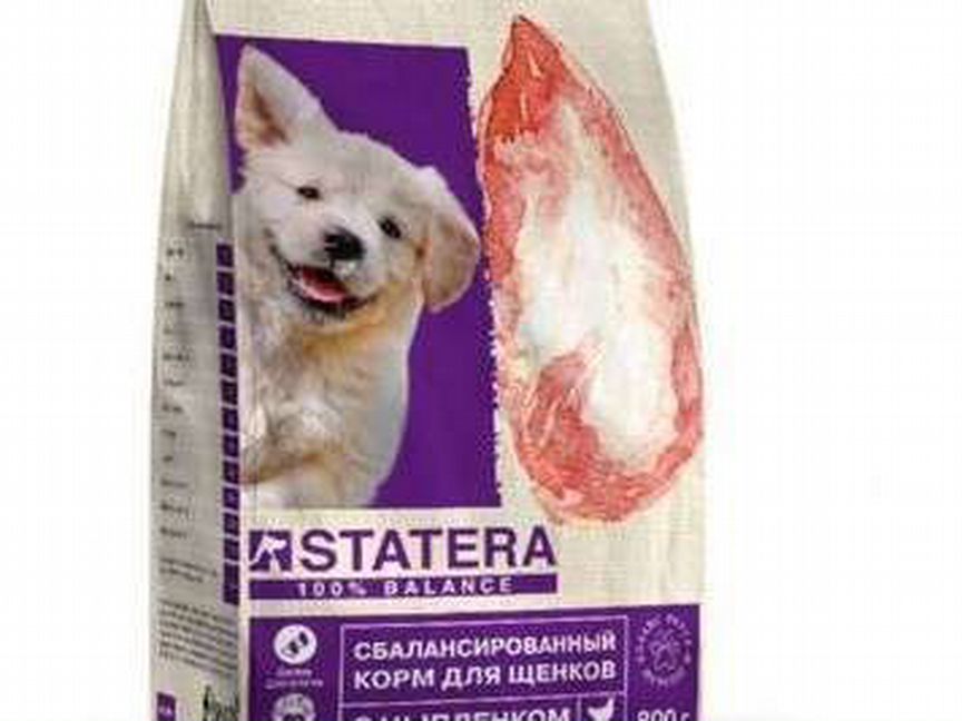 Cухой корм statera с цыпленком для щенков 3кг