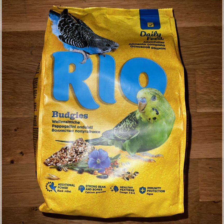 Корм для волнистых попугаев 1кг