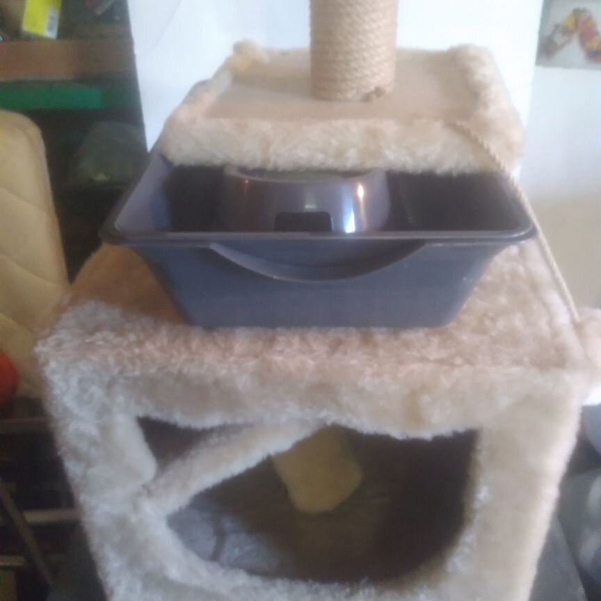 Зимний домик для кошки