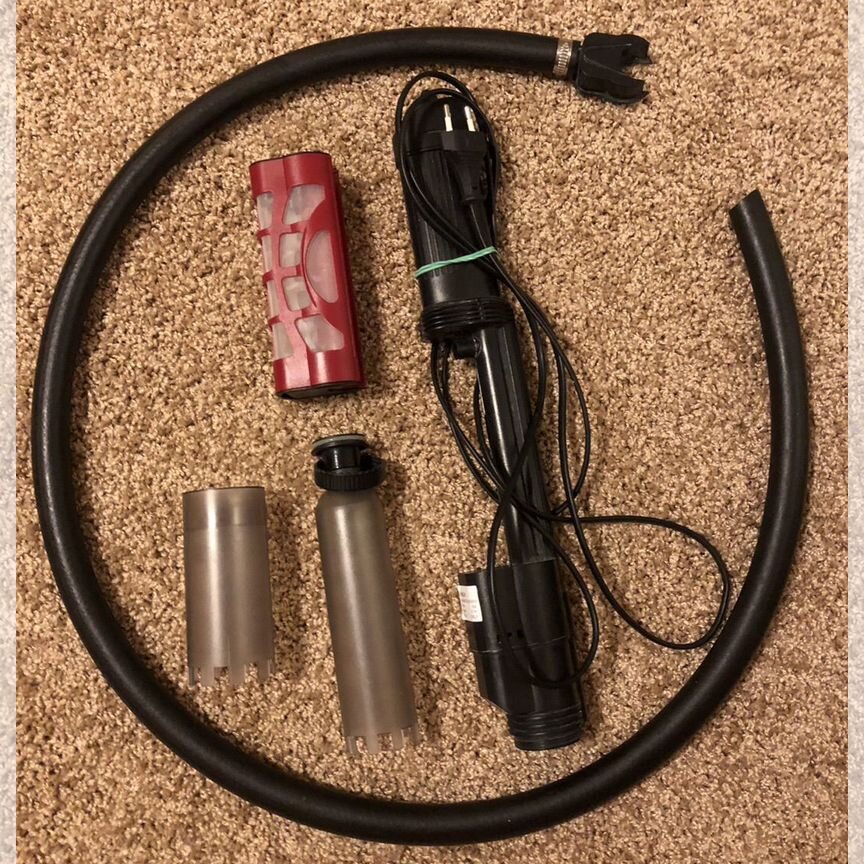 Сифон для чистки аквариума электрический