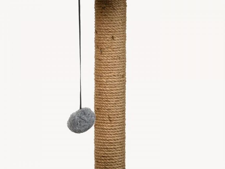 Лежанка игровая для кошки с мячом и когтеточкой