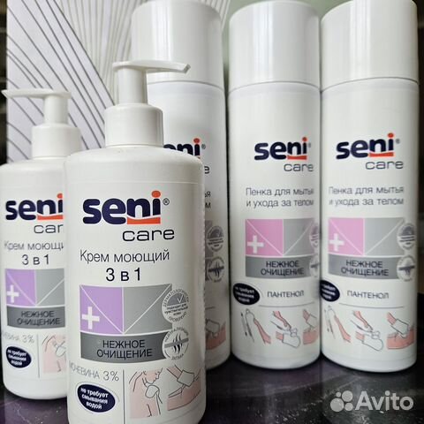 Пенка, крем для ухода за лежачими больными Seni купить в Туле | Личные ...
