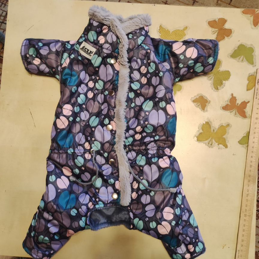 Зимний комбинезон для маленькой собачки