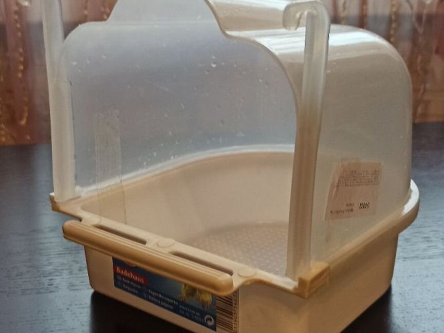 Ванночка для попугая