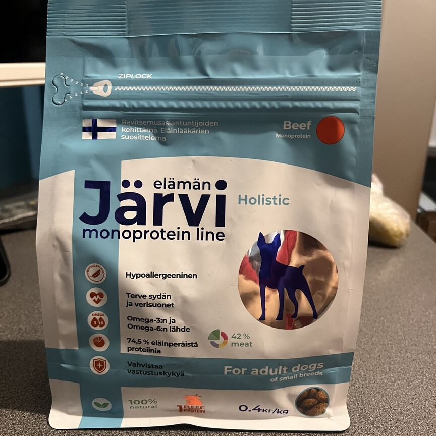 Корм для собак jarvi