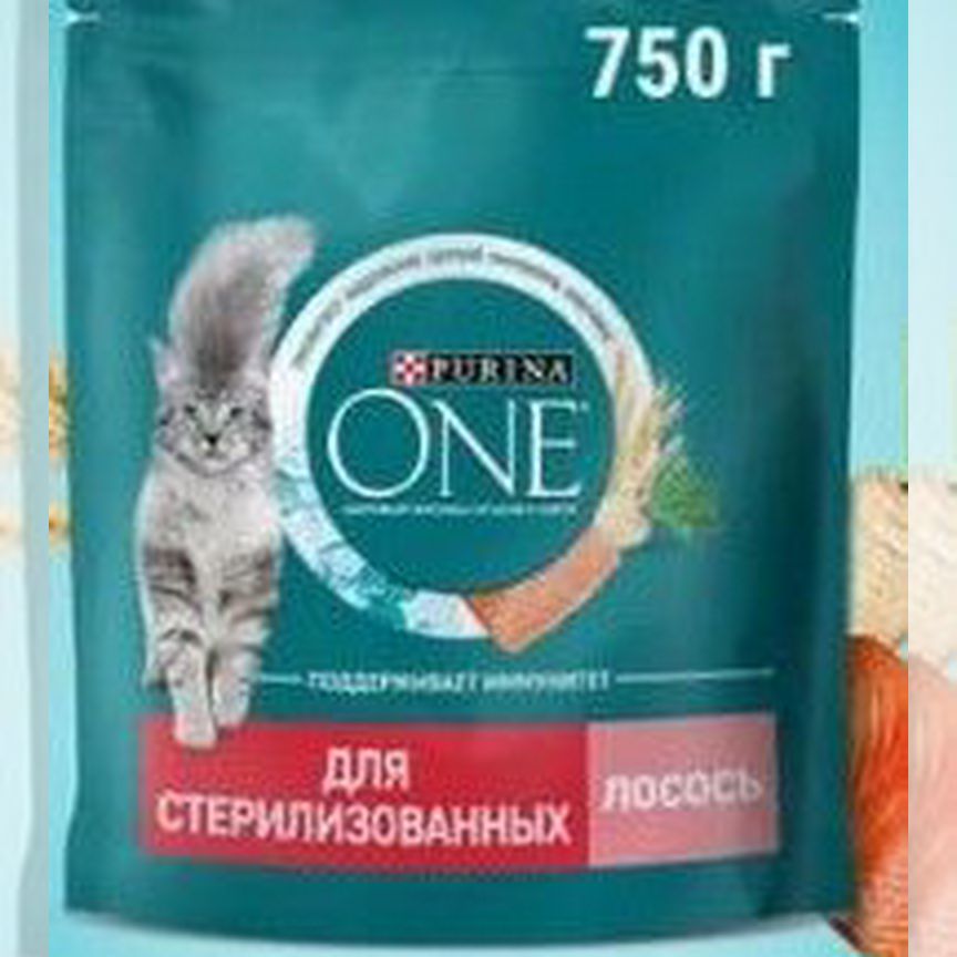 Сухой корм для кошек purina one пурина ван 750 г