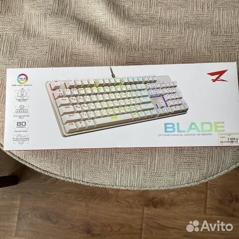 Механическая клавиатура Zet Gaming Blade White купить в Симферополе ...