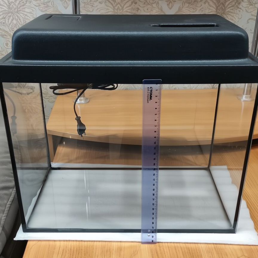 Аквариум 35 литров с крышкой