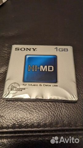 Minidisc (минидиск) Sony Hi-MD купить в Москве | Электроника | Авито