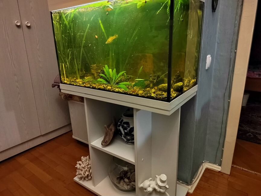 Аквариум с тумбой