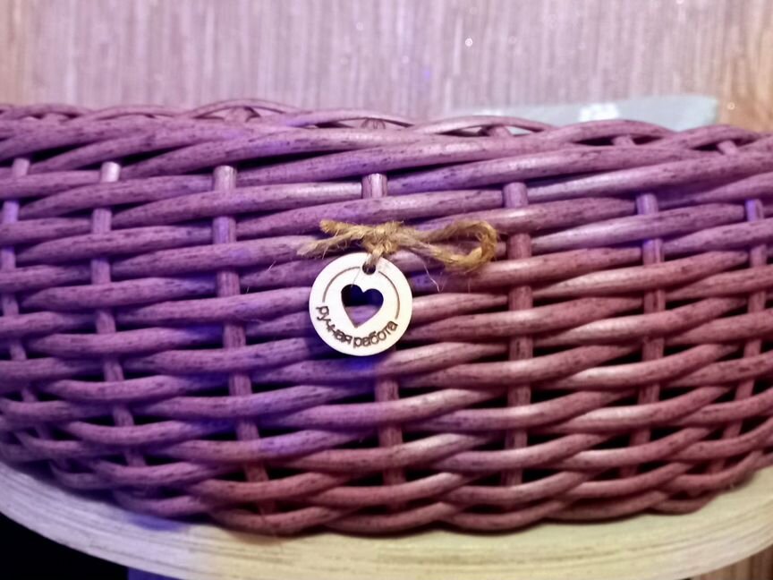 Лежанка для животных из ротанга