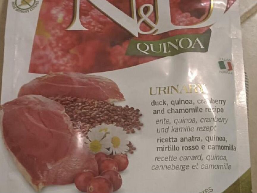 Farmina ND Urinary корм для кошек новый 1,5 кг