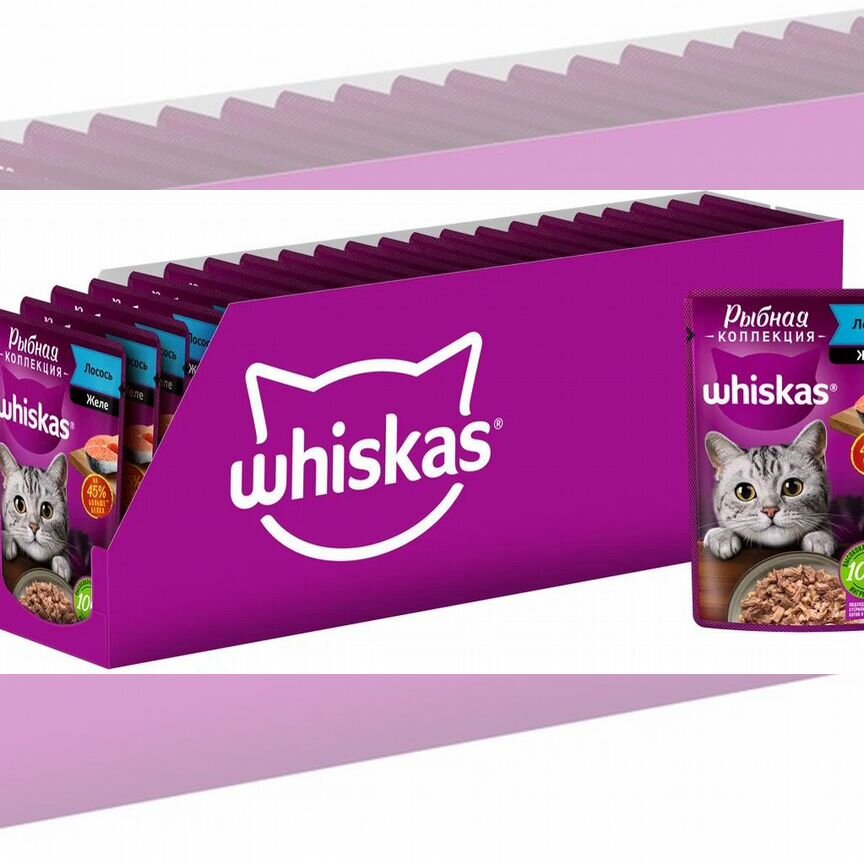 Влажный корм Whiskas Вискас