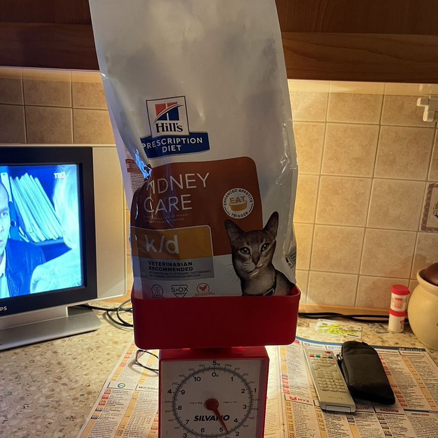 Корм при почечной недостаточности Hills k/d