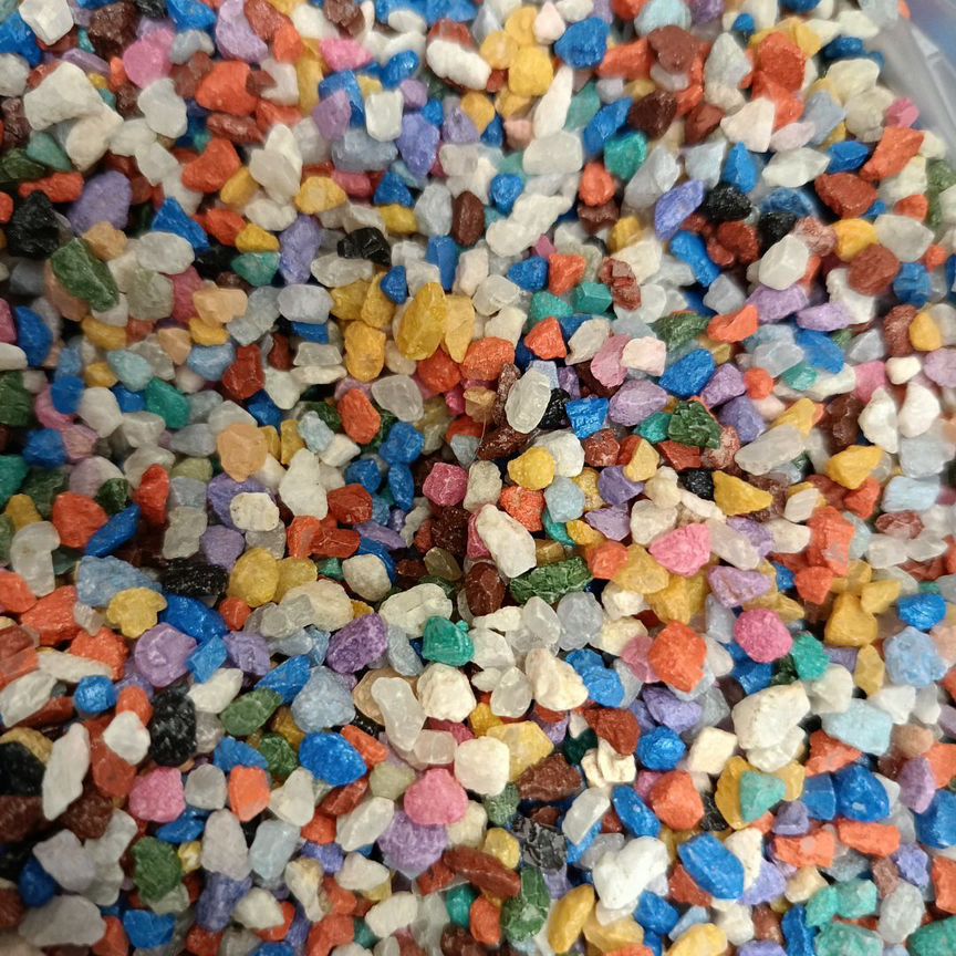 Грунт для аквариума, сачок и корм