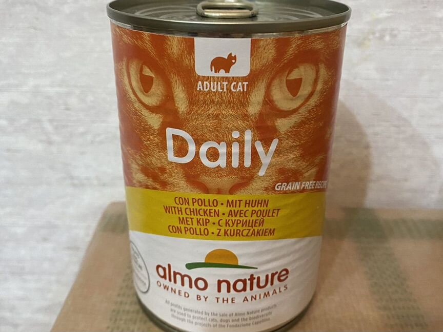 Консервы д/к almo nature daily