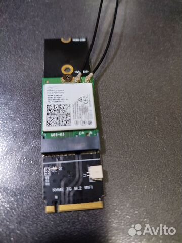 Комплект Intel Wireless-AC7265 +антенны+переходник купить в Москве ...