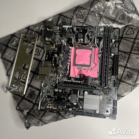 Материнская плата Asus B250m-k Prime купить в Москве | Электроника | Авито