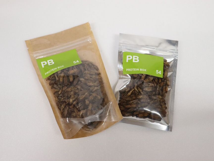 Сверчки сушеные, просеянные: 15, 25 грамм/упаковка