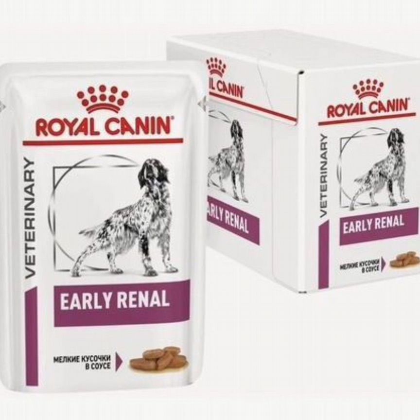 Early renal влажный корм для собак