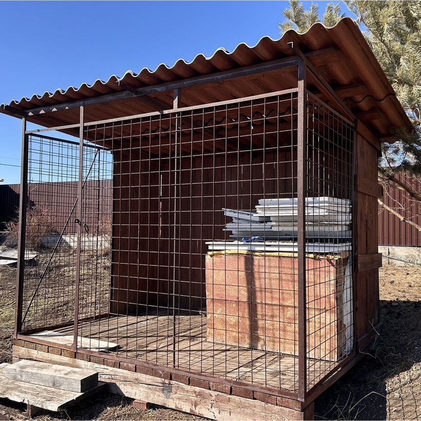Вольер для собак уличный
