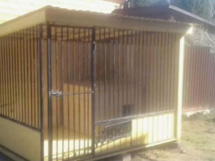 Вольер для собак уличный утепленный