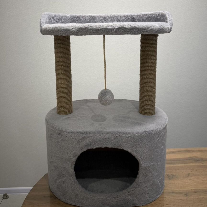 Домик, когтеточка, лежанка для кошек