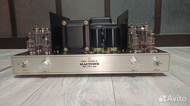 Ламповый усилитель мощности Mactone 63M mkII купить во Владивостоке | Электроника | Авито