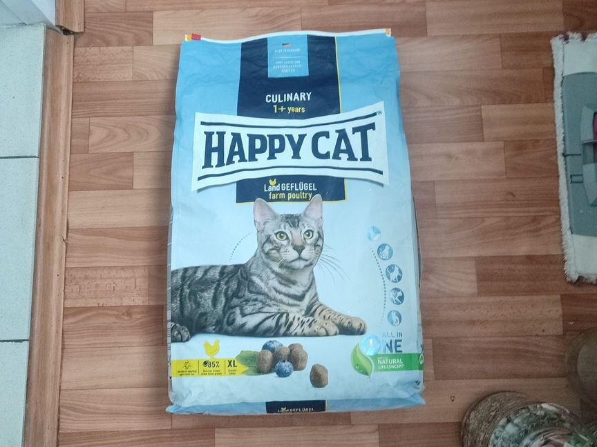 Корм для кошек happy CAT