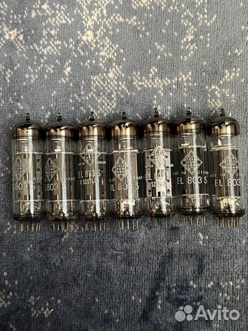 Радиолампы Telefunken EL803S купить в Москве с доставкой | Электроника ...