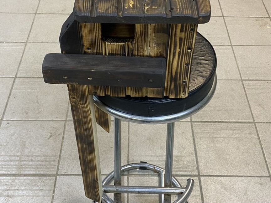 Бельчатник с защитой от ветра, два яруса