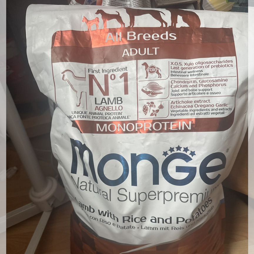 Корм для собак monge 12 кг